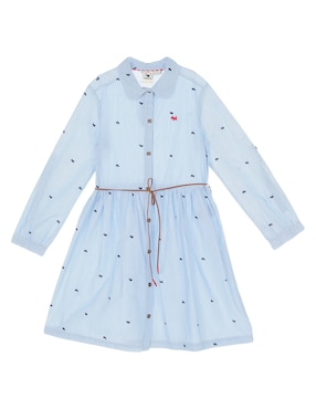 Vestido Ferrioni manga regular para niña